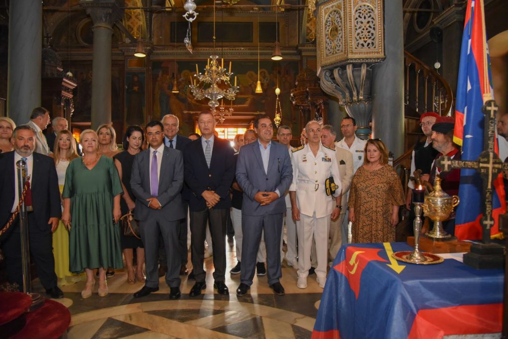 Εκπρόσωπος της Κυβέρνησης ο ΥΕΘΑ Αλκιβιάδης Στεφανής στις εκδηλώσεις ...