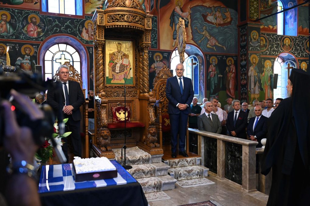 Παρουσία ΥΕΘΑ Ν. Δένδια στις τελετές στη Δράμα για την 82η επέτειο της ...