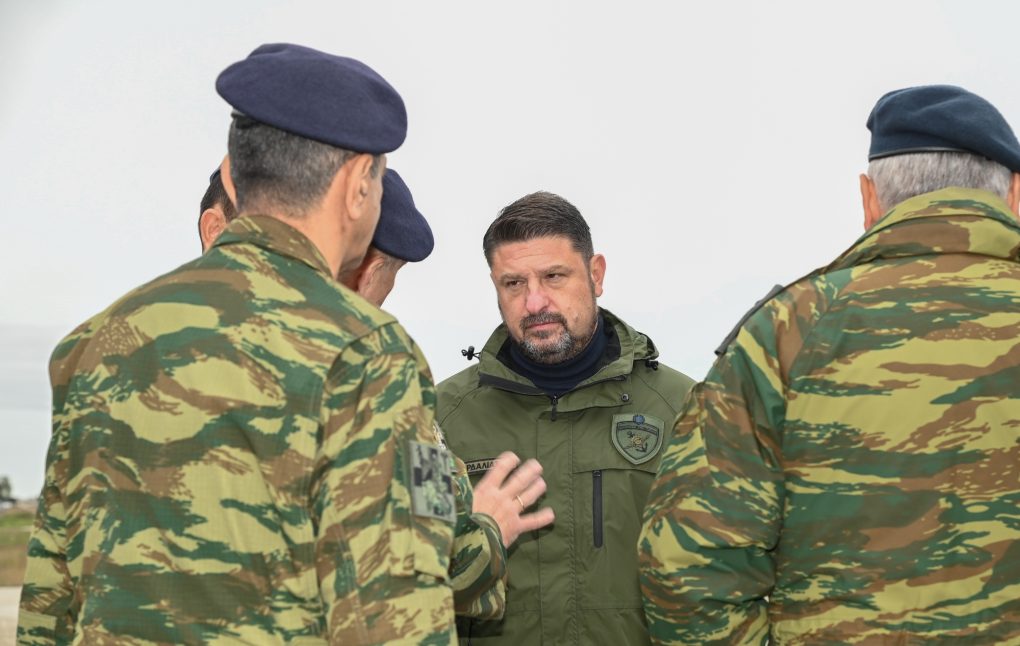Deputy Defence Minister Nikolaos Hardalias visits Armed Forces Formations, Groups, Units, and ...