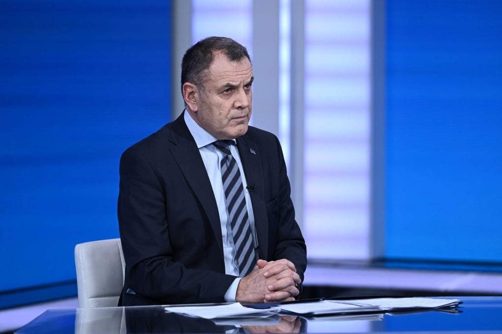 Συνέντευξη ΥΕΘΑ Νικόλαου Παναγιωτόπουλου στο κεντρικό δελτίο ειδήσεων ...