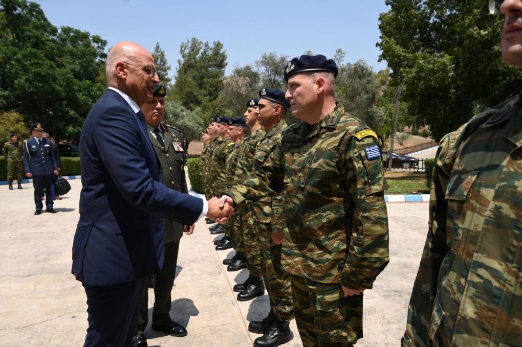 Ομιλία Υπουργού Εθνικής Άμυνας Νίκου Δένδια προς το προσωπικό της ...