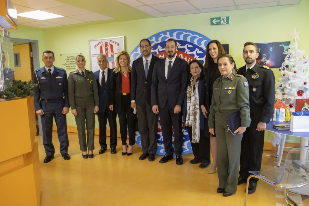 Επίσκεψη ΥΦΕΘΑ Ιωάννη Κεφαλογιάννη στην Τράπεζα Εθελοντών Δοτών Μυελού ...