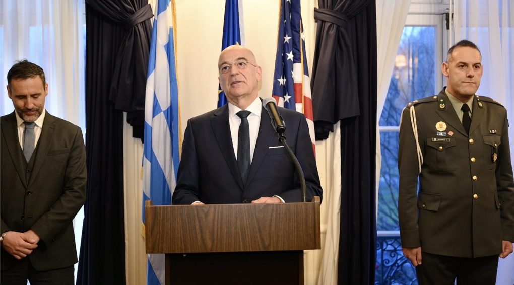 Χαιρετισμός ΥΕΘΑ Νίκου Δένδια στην εκδήλωση του Γενικού Προξενείου στη ...