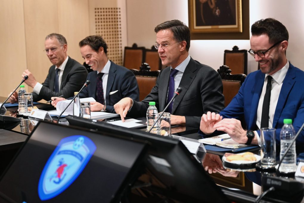 Συνάντηση ΥΕΘΑ Νίκου Δένδια με τον Γ.Γ. του ΝΑΤΟ Μαρκ Ρούτε στο ...