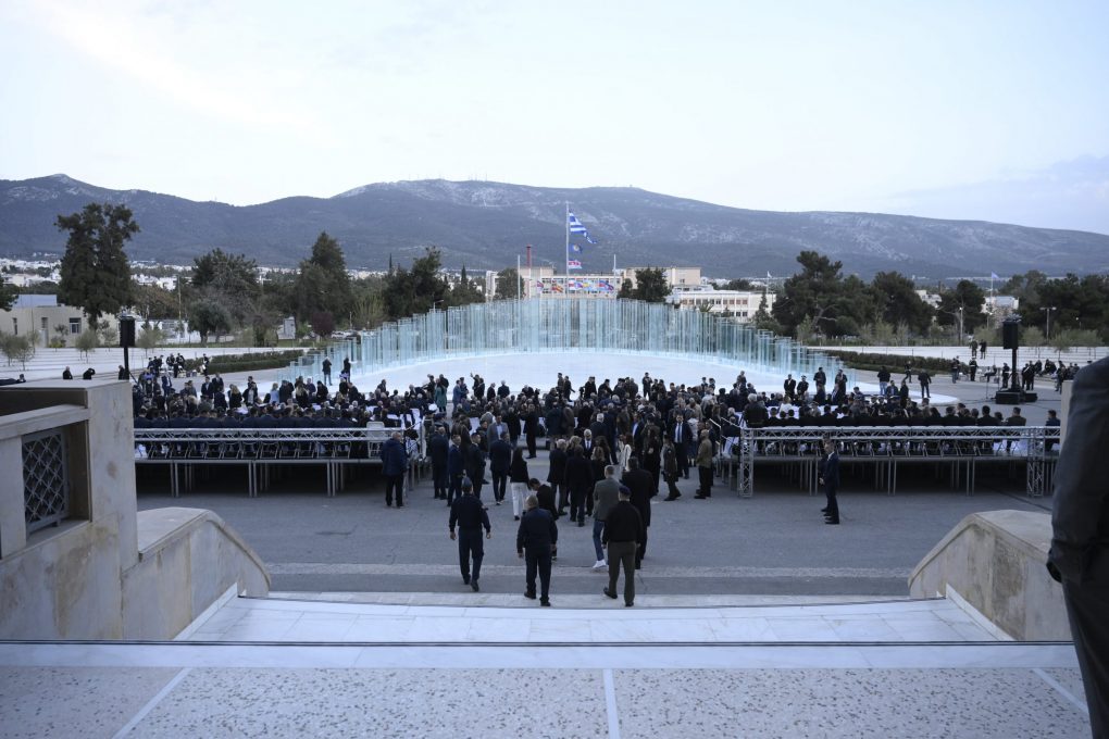 Παρουσία ΥΕΘΑ Νίκου Δένδια στην τελετή αποκαλυπτηρίων της Κιβωτού ...