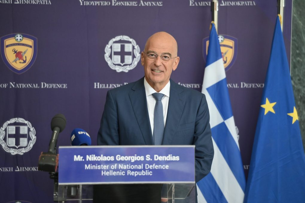 Συνάντηση ΥΕΘΑ Ν. Δένδια με τον Αναπληρωτή Πρωθυπουργό και Υπουργό ...