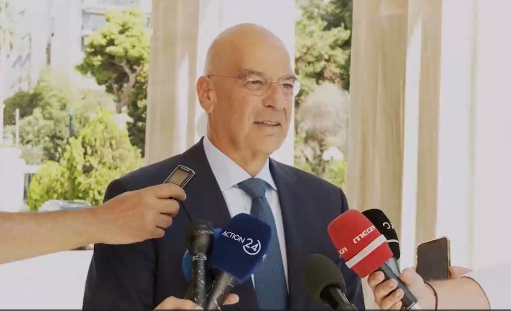 Δήλωση ΥΕΘΑ Ν. Δένδια κατά την προσέλευσή του στη συνεδρίαση της ...