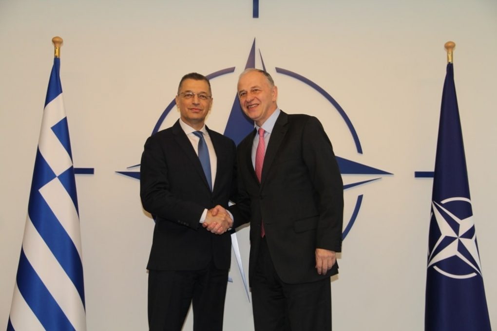DepMin Alkiviadis Stefanis' visit to NATO HQ and SHAPE - Hellenic ...
