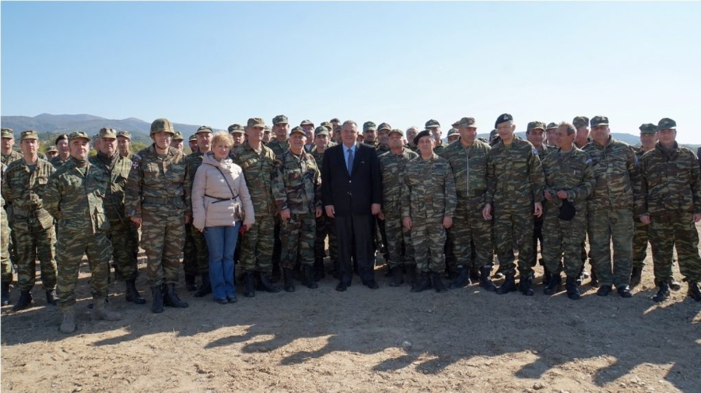 Minister of Defence Panos Kammenos attends ceremony in honour of ...
