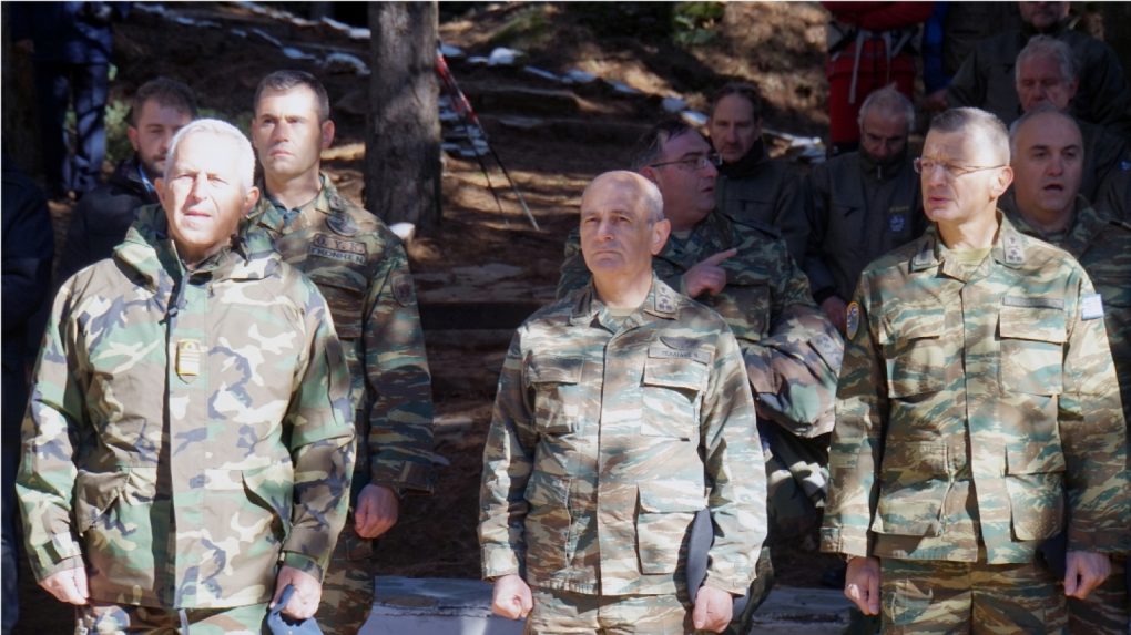 Minister of Defence Panos Kammenos attends ceremony in honour of ...