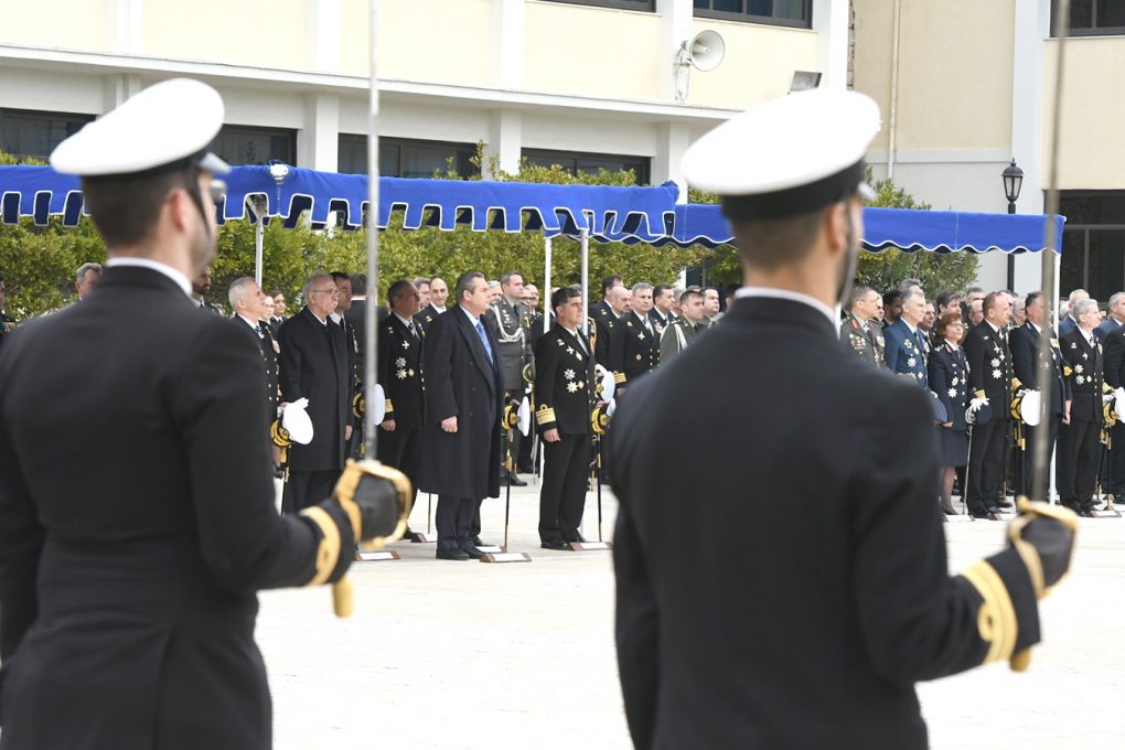 Political and Military Leadership of the Ministry of National Defence attends the command ...