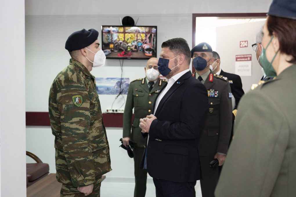 Επισκέψεις ΥΦΕΘΑ Νικόλαου Χαρδαλιά σε 414 Στρατιωτικό Νοσοκομείο ...