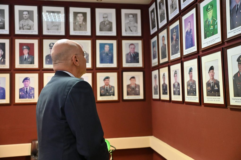Επίσκεψη ΥΕΘΑ Νίκου Δένδια στην 95 ΑΔΤΕ και στην Περιφέρεια Ν. Αιγαίου ...