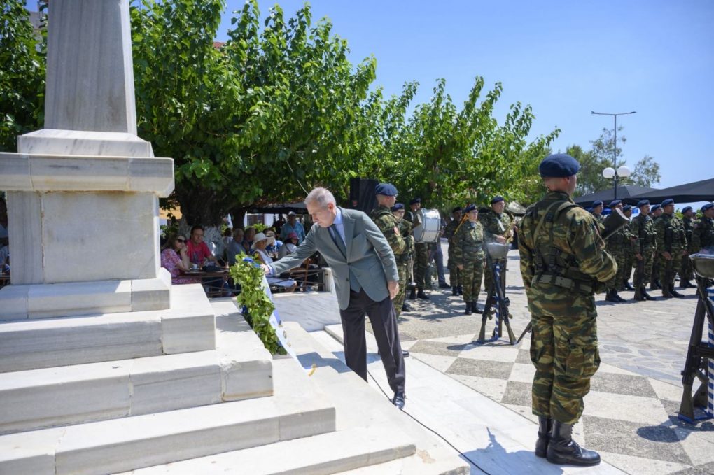 The Deputy Minister of National Defence Thanasis Davakis attends the ...