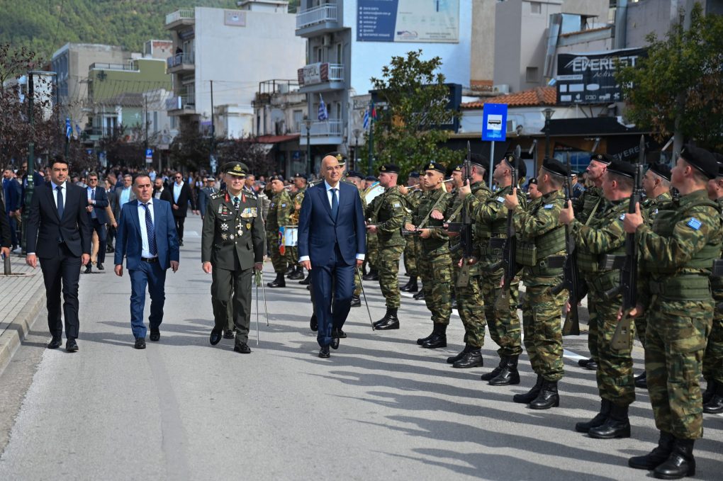 Παρουσία ΥΕΘΑ Νίκου Δένδια στις εκδηλώσεις για την 106η Επέτειο ...