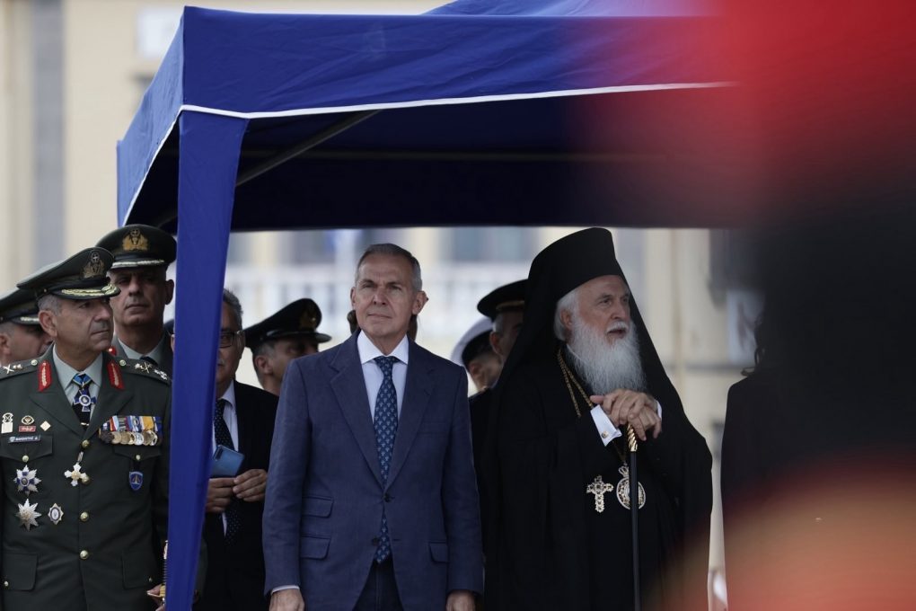 The Deputy Minister of National Defence Thanasis Davakis Attends the ...