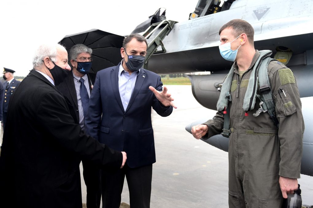 Minister of National Defence Nikolaos Panagiotopoulos Visits Hellenic Aerospace Industry SA ...