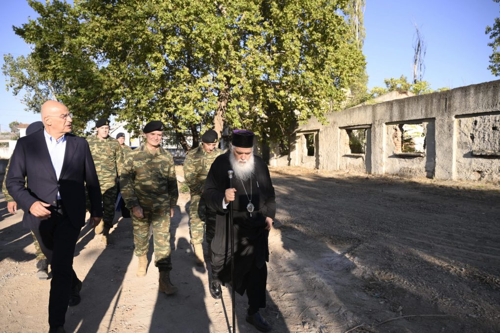 Επίσκεψη ΥΕΘΑ Ν. Δένδια στο πρώην Στρατόπεδο «ΟΠΛΑΡΧΗΓΟΥ ΘΕΟΔΩΡΟΥ ΖΙΑΚΑ ...