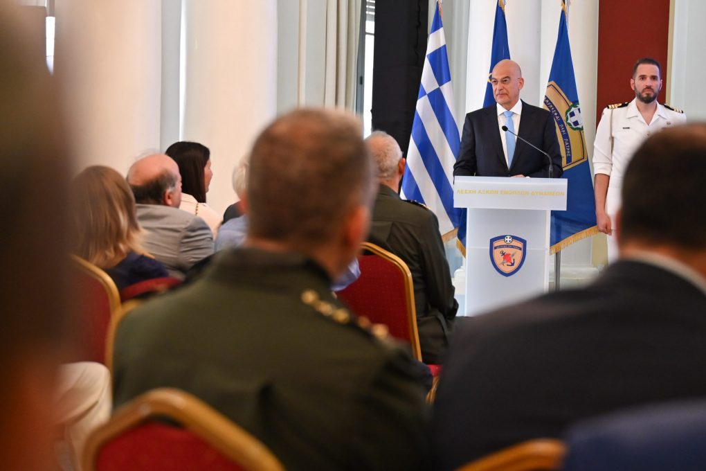 Ο ΥΕΘΑ Νίκος Δένδιας στην παρουσίαση του έργου «Ανάπλαση του ...