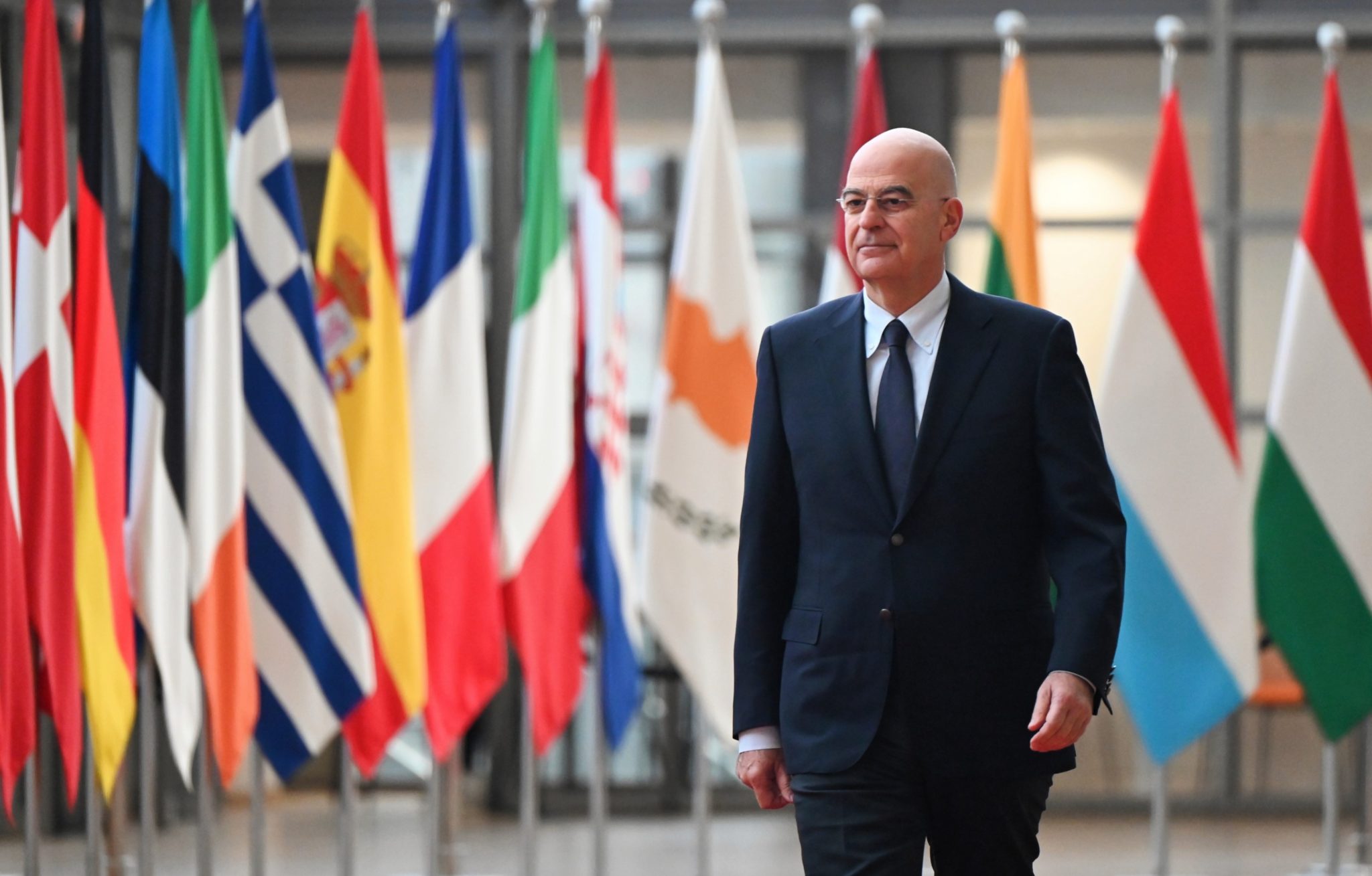 Minister of National Defence Nikos Dendias participates in the EU ...
