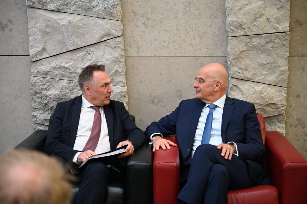 Defence Minister Nikos Dendias participates in NATO Defence Ministers ...